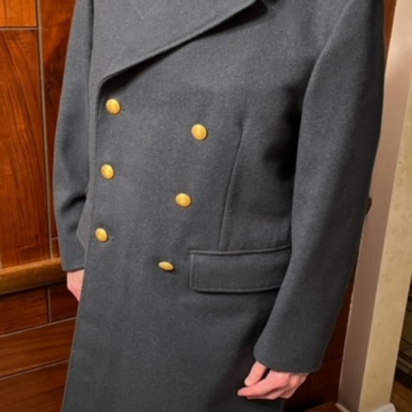 Westlund | Jackets & Coats | Navy Surplus Wool Topcoat | Poshmark
